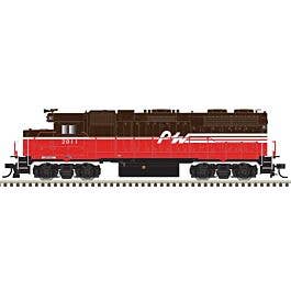 Atlas - EMD GP38 Low Nose w/Dynamic Brakes - Standard DC - Master(R) Silver - Providence ...