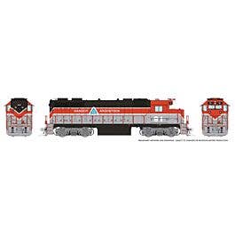 Rapido - EMD GP38 Low Nose w/Extended Cab - Standard DC - Bangor & Aroostook #94 (gray, red ...