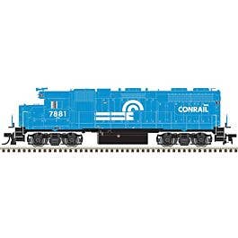 Atlas - EMD GP38 - Standard DC - Master Silver - Conrail #7853 (blue ...