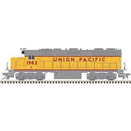 Atlas - EMD GP38 - Standard DC - Master Silver - Union Pacific 1988 (Armour Yellow, gray, red ...