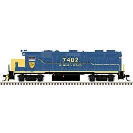Atlas - EMD GP39-2 Phase I - Standard DC - Master(R) Silver - Delaware & Hudson #7420 (blue ...