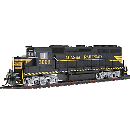 Atlas - EMD GP40-2 Phase I - Standard DC - Master(R) Silver - Alaska Railroad #3000 - 150-10000349