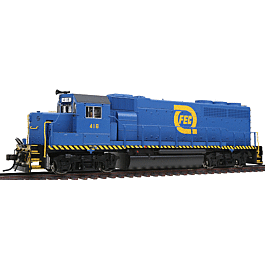 Atlas - EMD GP40-2 Phase I - Standard DC - Master(R) Silver - Florida East Coast #418, Without ...