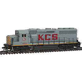 Atlas - EMD GP40-2 Phase II Low Nose w/Sound & DCC - Master(R) Gold - Kansas City Southern #4802 ...