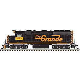 Atlas - EMD GP40-2 - Standard DC - Master(R) Silver - Union Pacific #1363 (Front Ditch Lights ...