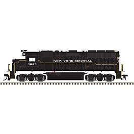 Atlas - EMD GP40 Low Nose, Dynamic Brakes w/DCC - New York Central #3014 (black, white) - 150 ...