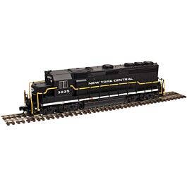 Atlas - EMD GP40 Low Nose w/Dynamic Brakes - Standard DC - New York Central #3025 (black, white ...