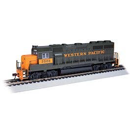 Bachmann - EMD GP40 - Standard DC - Western Pacific #3508 (Late Scheme ...