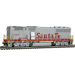 Fox Valley - EMD GP60B - LokSound & DCC - Santa Fe #327 (Warbonnet; silver, red) - 282-20151S