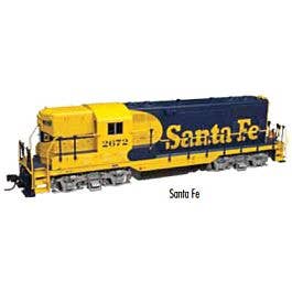 Atlas - EMD GP7 No Dynamic Brakes w/Sound & DCC - Master Gold - Santa ...