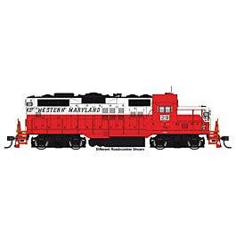Walthers - EMD GP9 Phase II - Standard DC - Western Maryland #35 - Red ...