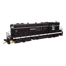 Walthers - EMD GP9 Phase II with High Hood - Standard DC - Illinois Central #9090 - 910-10498