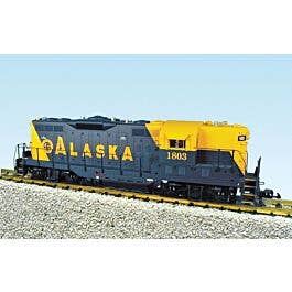 USA - EMD GP9 - Standard DC - Alaska Railroad (blue, yellow) - 748-22120