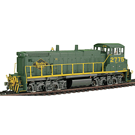 Atlas - EMD MP15DC - Standard DC - Master(R) Series Silver - Reading #2775 (Dark Green, yellow ...