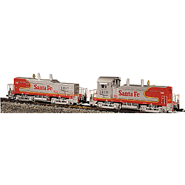 USA - EMD NW2 Calf - Standard DC - Santa Fe Warbonnet (red, silver ...