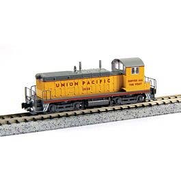 Kato - EMD NW2 - Standard DC - Union Pacific #1039 (Armour Yellow, gray ...