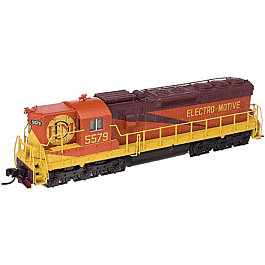 Atlas - EMD SD24 - Standard DC - Master(R) - Demonstrator #5579 (maroon ...