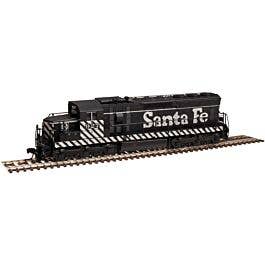 Atlas - EMD SD24 w/DCC - Santa Fe #934 (Zebra Stripes, black, silver ...