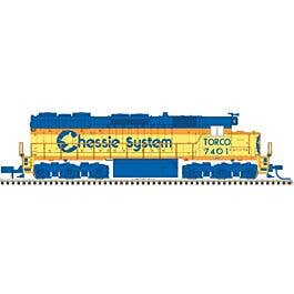 Atlas - EMD SD35 Low Nose - Standard DC - Master(R) Silver - Chessie System / TORCO #7801 ...