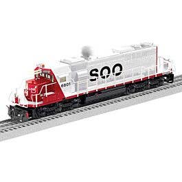 Lionel - EMD SD40-2 - 3-Rail w/Legacy Sound, Control & Smoke - Soo Line ...