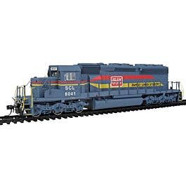 Intermount - EMD SD40-2 - LokSound & DCC - Family Lines / Seaboard Coast Line (Gray, red, yellow ...