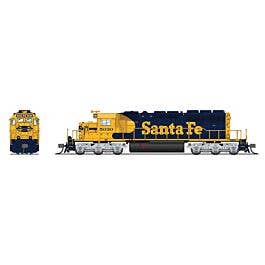 BLI - EMD SD40-2 Low-Nose - Sound and DCC - Paragon4(TM) - Santa Fe #5056 (Warbonnet, blue ...