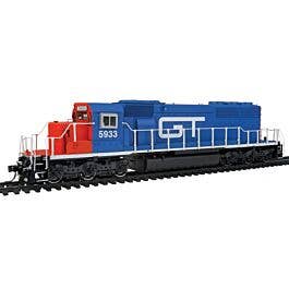 Intermount - EMD SD40-2 w/LokSound & DCC - Grand Trunk (Blue, red, white) - 85-49331S