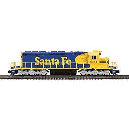 Atlas O - EMD SD40 - 3-Rail - Proto-Sound 3.0 & DCS - Premier(TM) - Santa Fe #5054 (Warbonnet ...