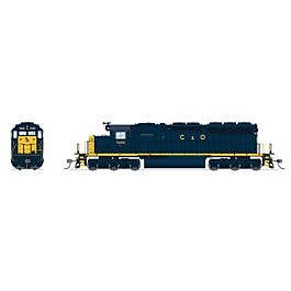 BLI - EMD SD40 Low Nose - Sound and DCC - Paragon4(TM) - Chesapeake & Ohio #7455 (blue, yellow ...