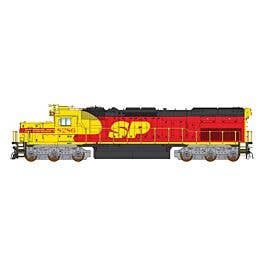 Intermount - EMD SD40T-2 Tunnel Motor Snoot w/DCC - Southern Pacific (SPSF Merger Scheme, red ...