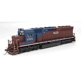 BLI - EMD SD45 - Sound and DCC - Paragon4(TM) - Helm Leasing HLCX #6506 (maroon, blue) - 187-9806