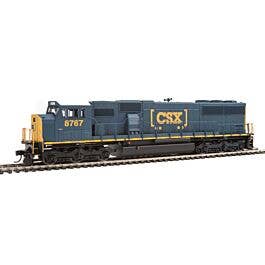 Walthers - EMD SD60M w/2-Piece Windshield - SoundTraxx(R) Sound & DCC - CSX #8767 (blue, yellow ...