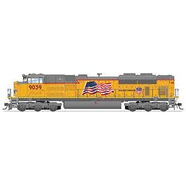 BLI - EMD SD70ACe - Sound, DCC and Smoke - Paragon4(TM) - Union Pacific #9054 (Armour Yellow ...