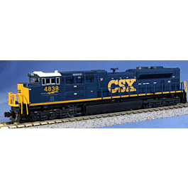 Kato - EMD SD70ACe - Standard DC - CSX Transportation #4838 (Blue, yellow) - 381-1768423