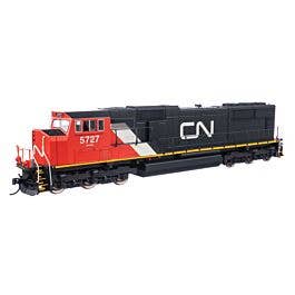 Walthers - EMD SD75I - Standard DC - Canadian National #5727 - 910-11006