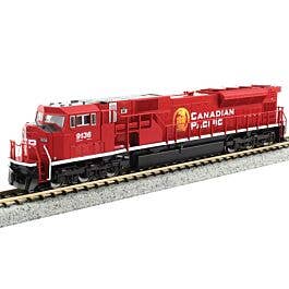 Kato - EMD SD90/43MAC - DCC - Canadian Pacific #9136 (red, white, gold) - 381-1765626DCC