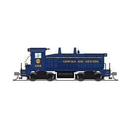 BLI - EMD SW7 - Standard DC - Stealth - Norfolk & Western #3358 (blue ...