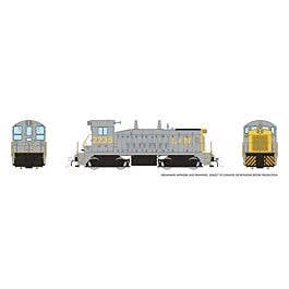 Rapido - EMD SW9 - ESU LokSound and DCC - Louisville & Nashville #2236 (gray, yellow) - 606-27587