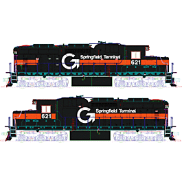 Atlas - EMD/ATSF SD26 Rebuild w/DCC - Master(R) - Springfield Terminal ...