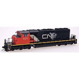 Intermount - EMD/GMDD SD40-2W w/DCC - Canadian National (black, red, white, North American ...