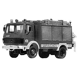 Roco - Emergency - Mercedes Benz RFC Fire w/Removable Crane - 625-1369