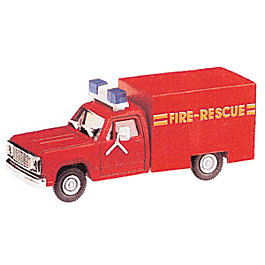 Roco - Emergency - Dodge Fire Deptartment Field Workshop Truck - 625-1449