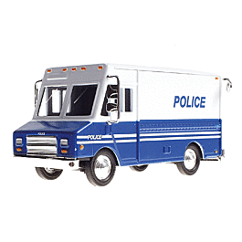 K-Line - Emergency (Die Cast Assembled) - Police Step Van - 401-94561