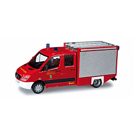 Herpa - Emergency Mercedes-Benz Sprinter Fire Truck w/Roll-Up Side ...