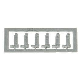 MicroTrain - End-of-Train Device 6-Pack - Unpainted, Non-Operating ...