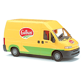 Busch - European Delivery Vans - Fiat Ducato - Galbani - 189-47333