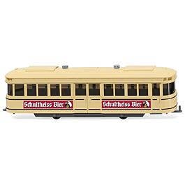 Wiking - European Streetcar Tram Trailer - Ready to Run - Ivory with ...