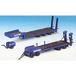 Kibri - European Tractor/Trailer - MB Actros - w/3 Axle Low Loader ...