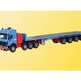 Kibri - European Tractor/Trailer - Mercedes 4-Axle Cabover w/Rear ...