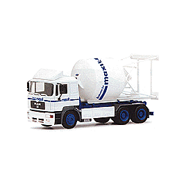 Herpa - European Truck - MAN - F2000 Restyled 2-Axle Flatbed w/Cement ...